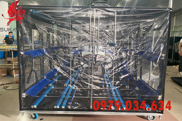 Xe đẩy hàng trolley-Các loại xe trolley công nghiệp