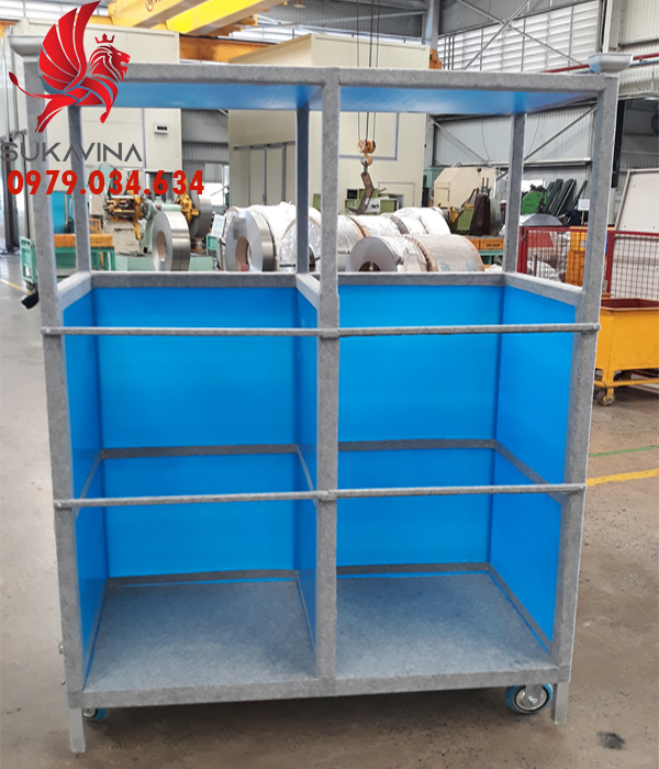 Xe đẩy hàng trolley-Các loại xe trolley công nghiệp